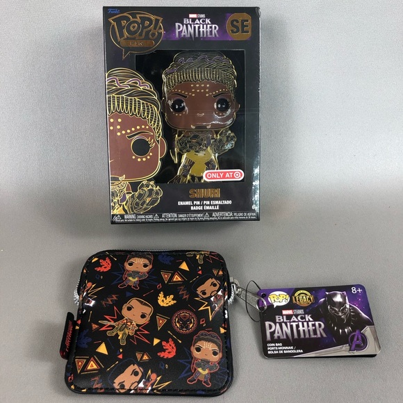 Funko | Other | Funko Pop Pins Black Panther Funko Marvel Black Panther ...